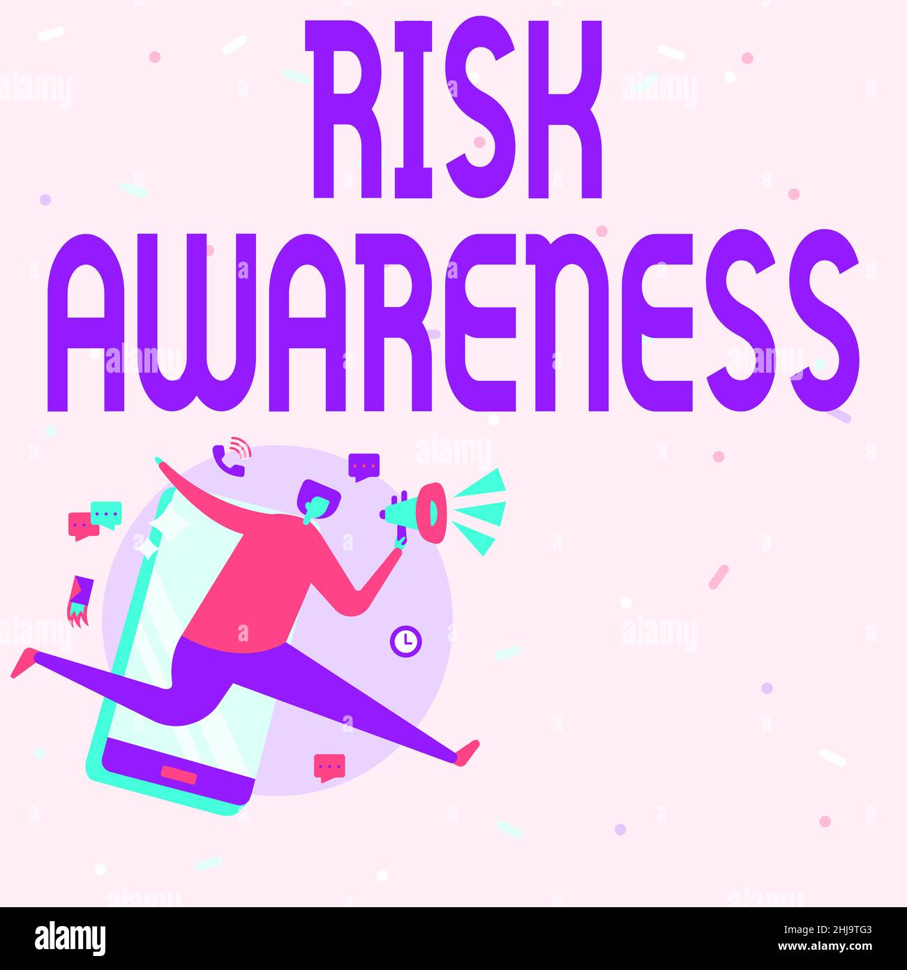 Conceptual display Risk Awareness. Word for recognizing factors that ...