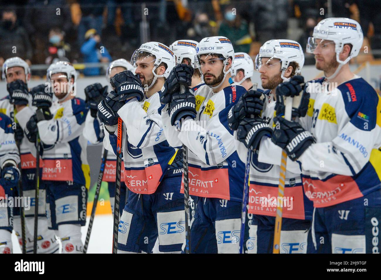 27.01.2022, Porza, Corner Arena, NL: HC Lugano - HC Ambri-Piotta (Photo ...