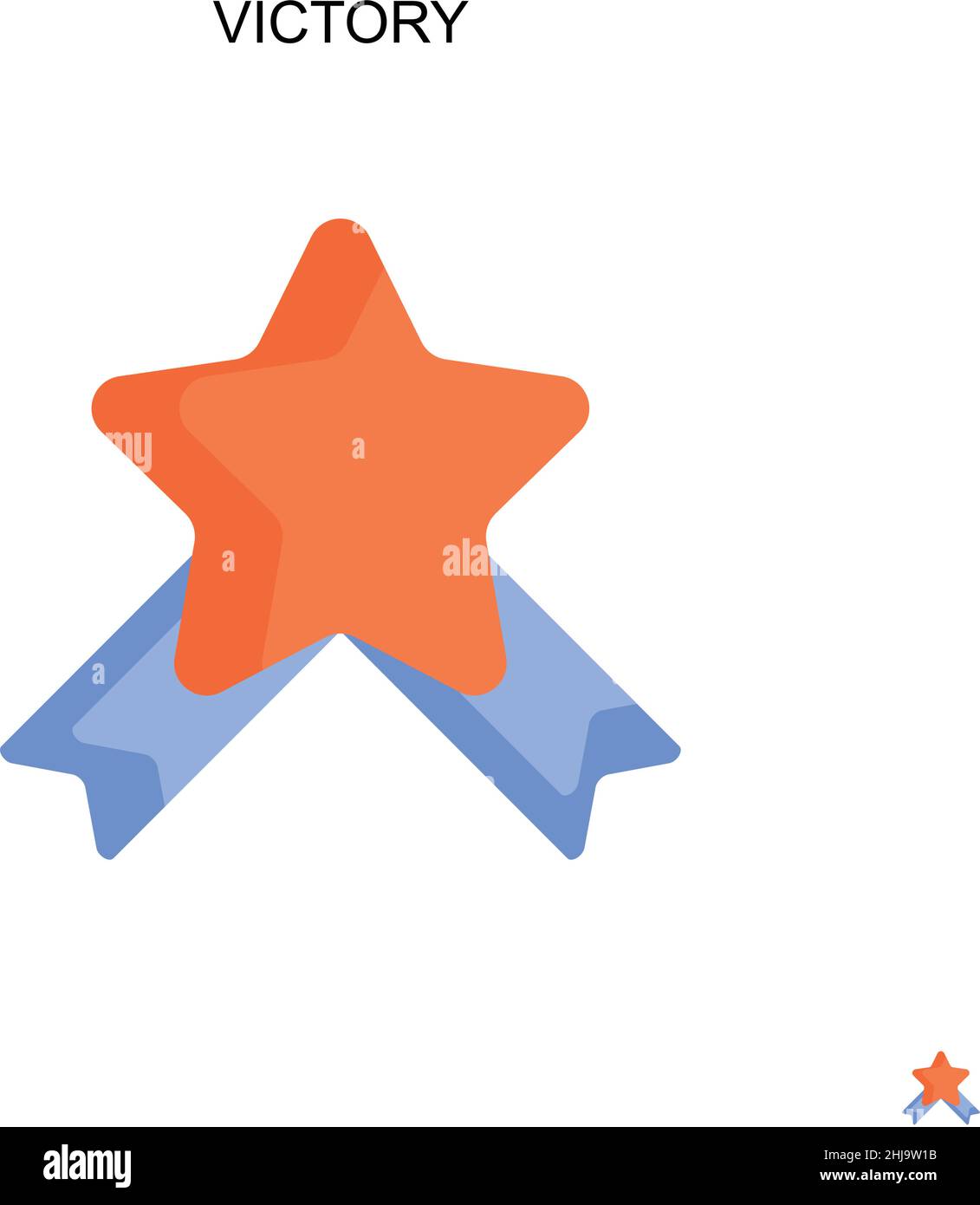 Victory symbol Stock Vector Images - Alamy