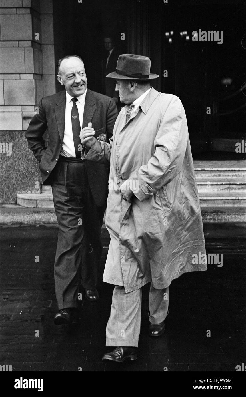 Bob lord burnley Black and White Stock Photos & Images - Alamy