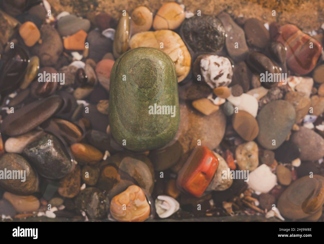 Abstract Green Rock Stock Photo - Alamy