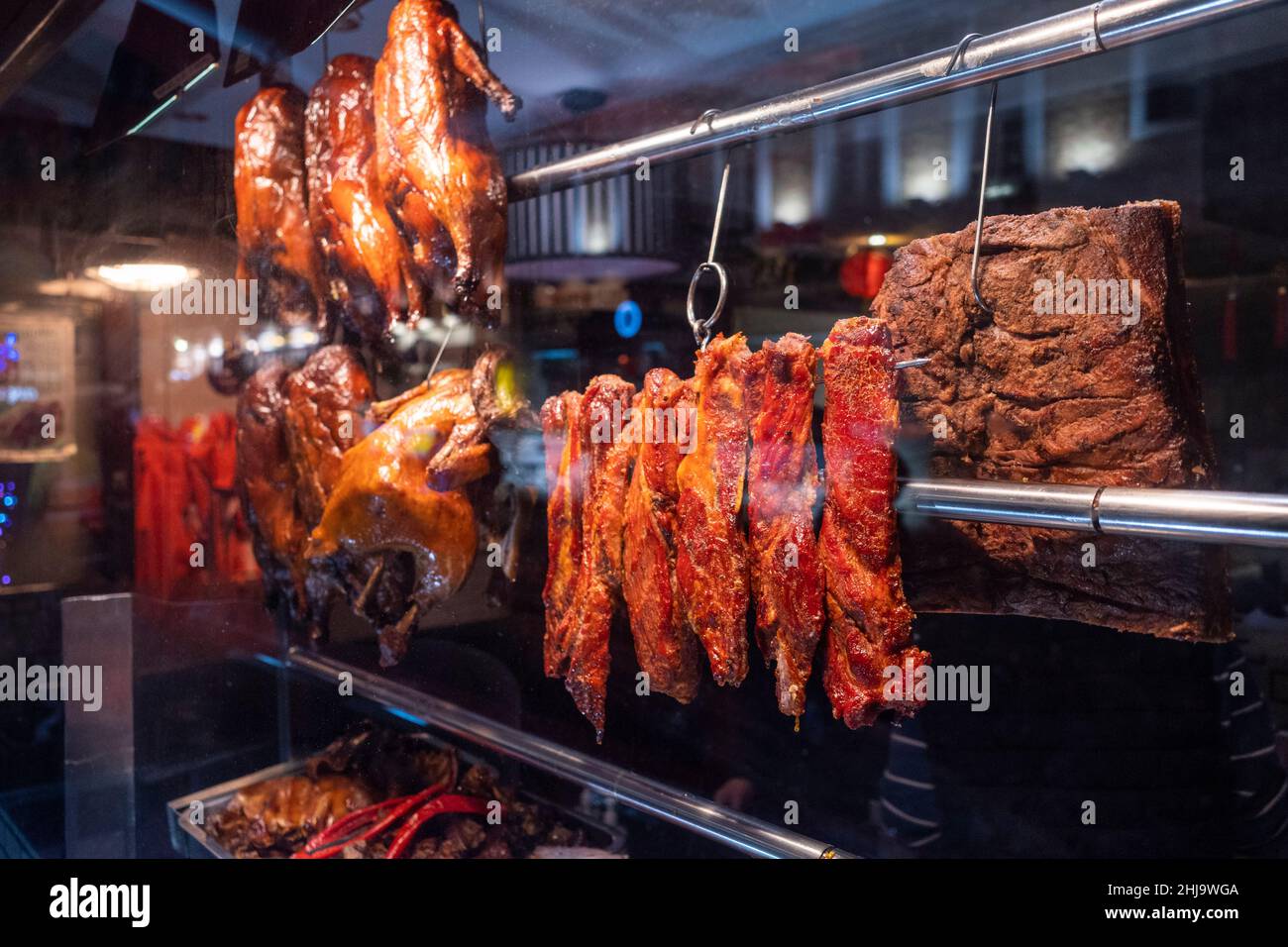 Chinese street food hang hi-res stock photography and images - Alamy