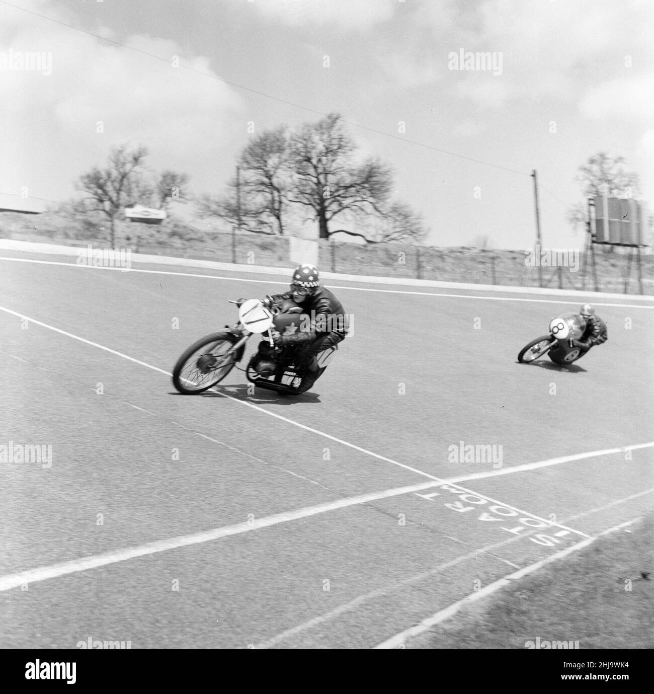 Beryl Swain, motorcycle road racer from London, she will be competing ...