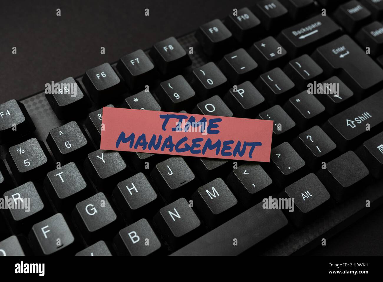 Text caption presenting Time Management. Internet Concept the ability ...