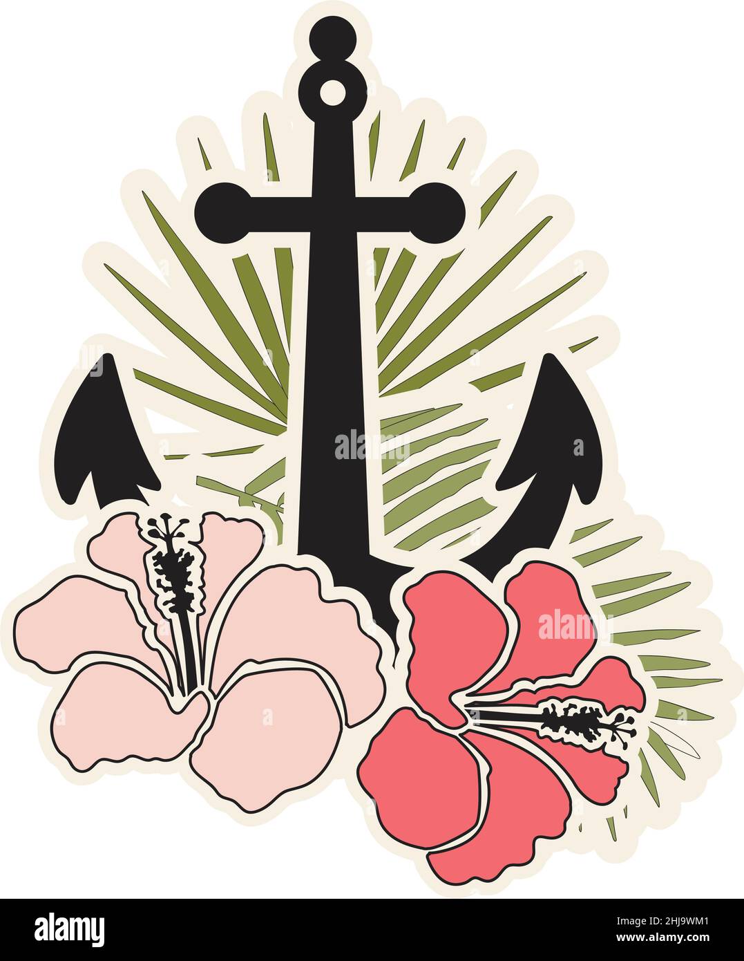 Palm fashion Cut Out Stock Images & Pictures - Alamy