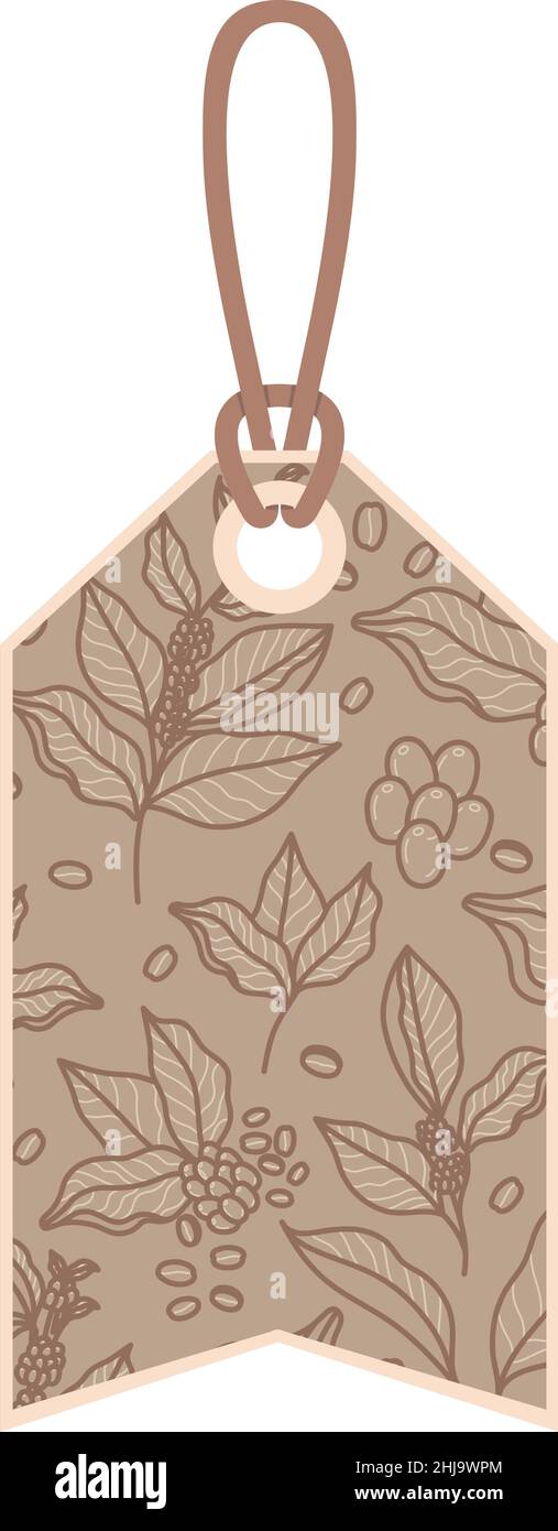 coffee tag design Stock Vector Image & Art - Alamy