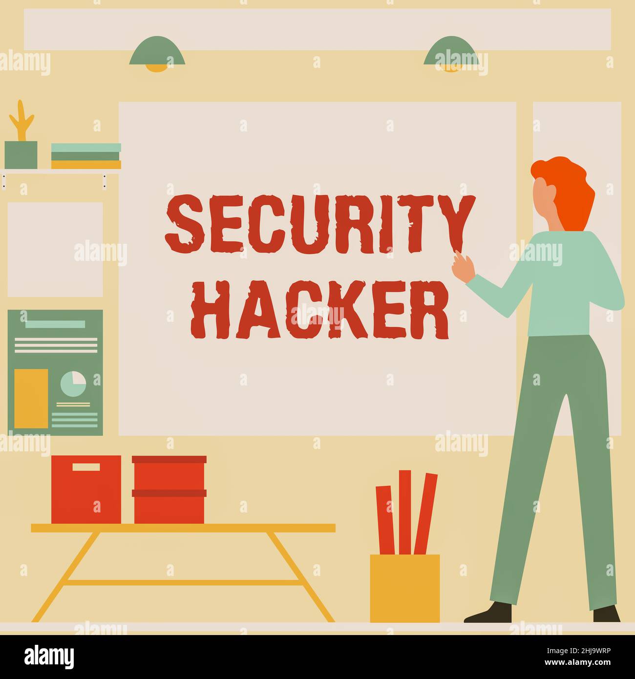 Sign Displaying Security Hacker Business Overview Someone Who Explores Methods For Breaching