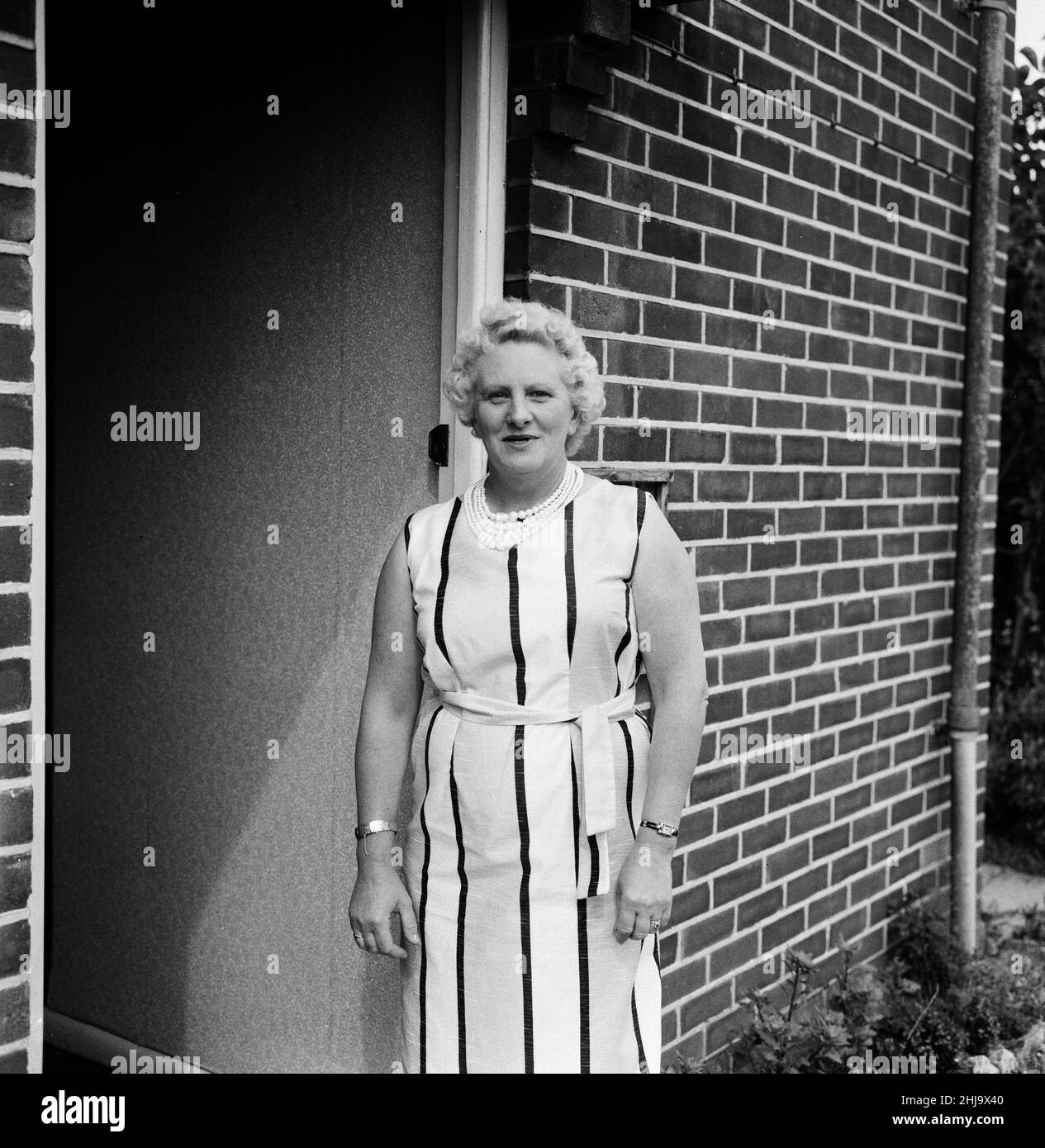 Mrs Betty Last, witness to arrest of suspects in Bournemouth, Thursday ...