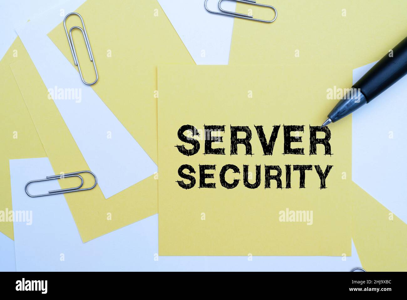 Writing Displaying Text Server Security Business Idea Web Server That Guarantees Secure Online