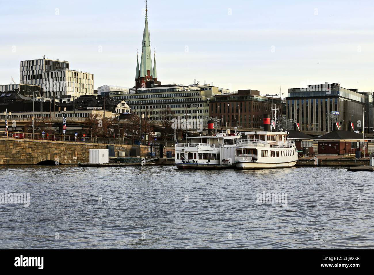 Stockholm Gamla Stan by waterfront canal archipelago, Stockholm Sweden ...
