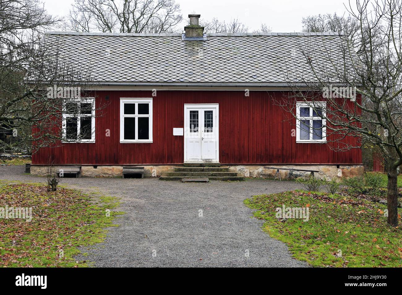 Traditional swedish house hi-res stock photography and images - Alamy