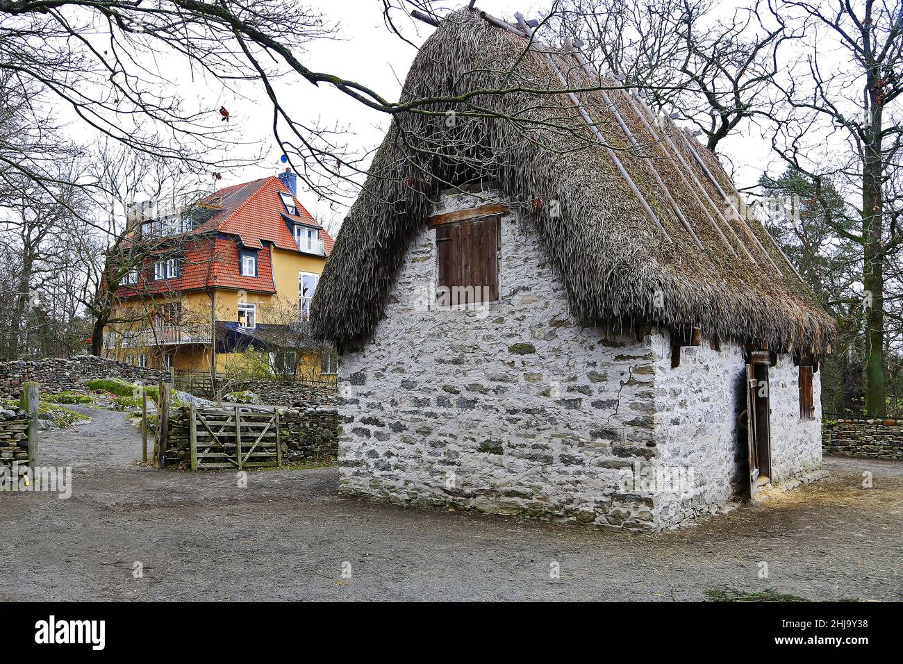 Traditional swedish house hi-res stock photography and images - Alamy