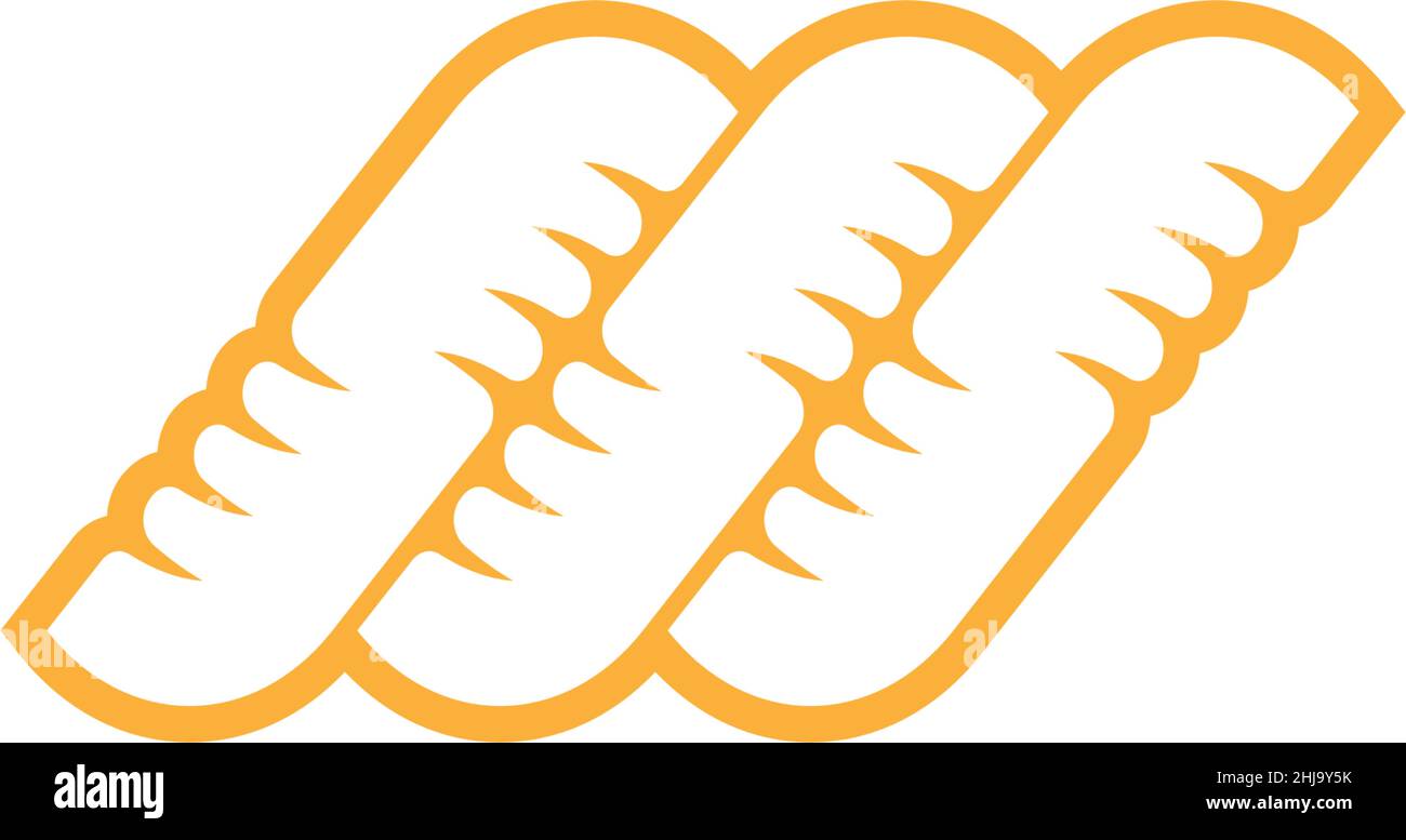 Rope icon logo design template illustration vector Stock Vector Image ...