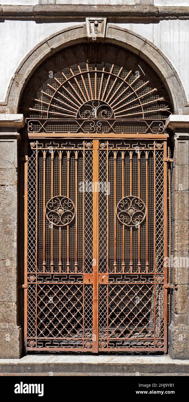 Ancient church gate, Rio de Janeiro Stock Photo - Alamy