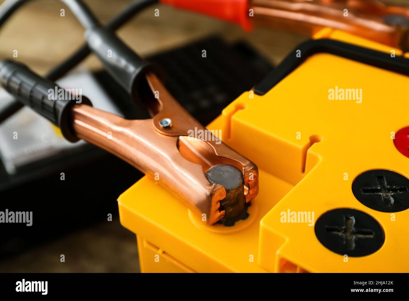 Modern car battery tester hi-res stock photography and images - Alamy