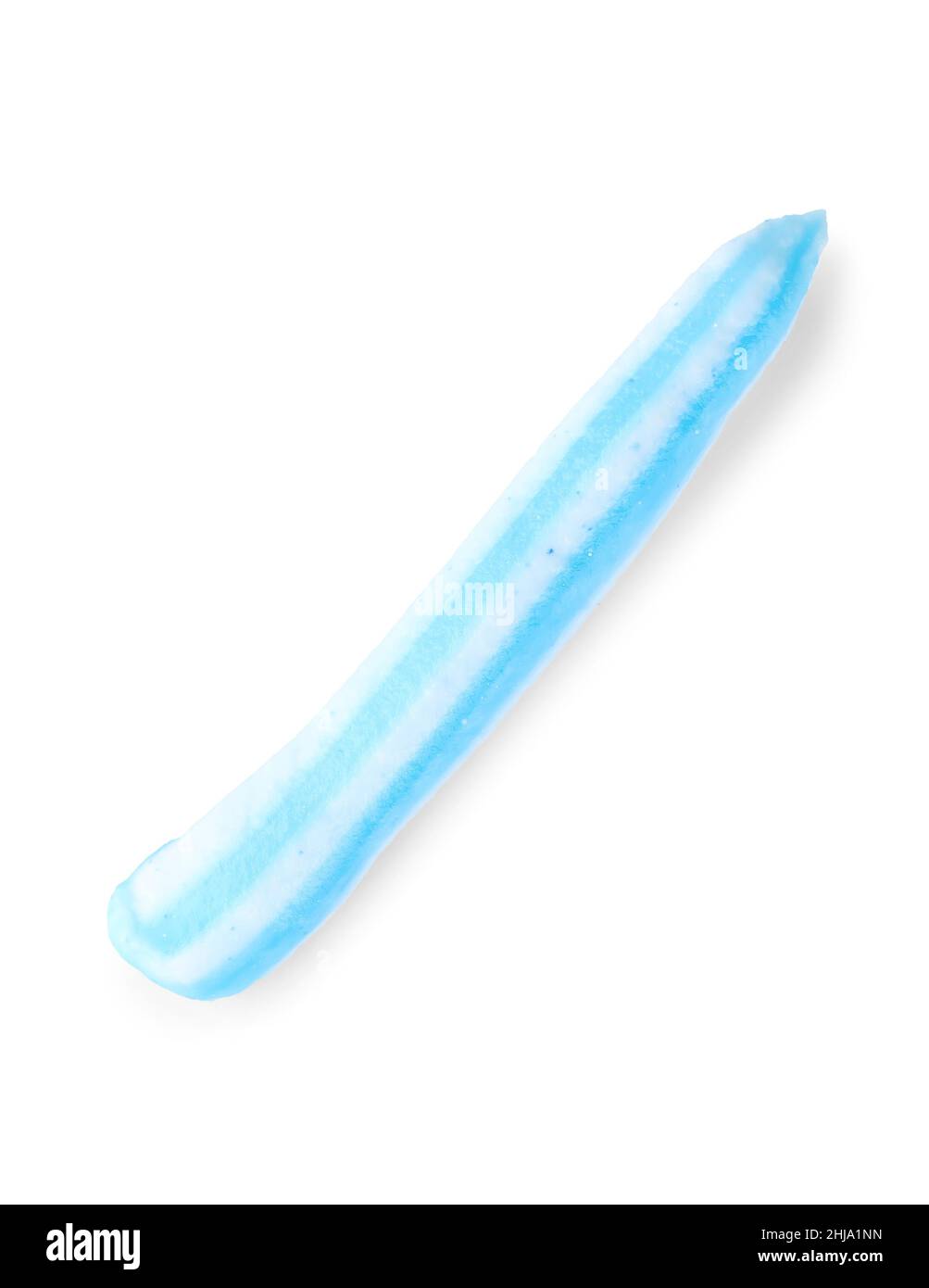 Sample of toothpaste on white background Stock Photo - Alamy