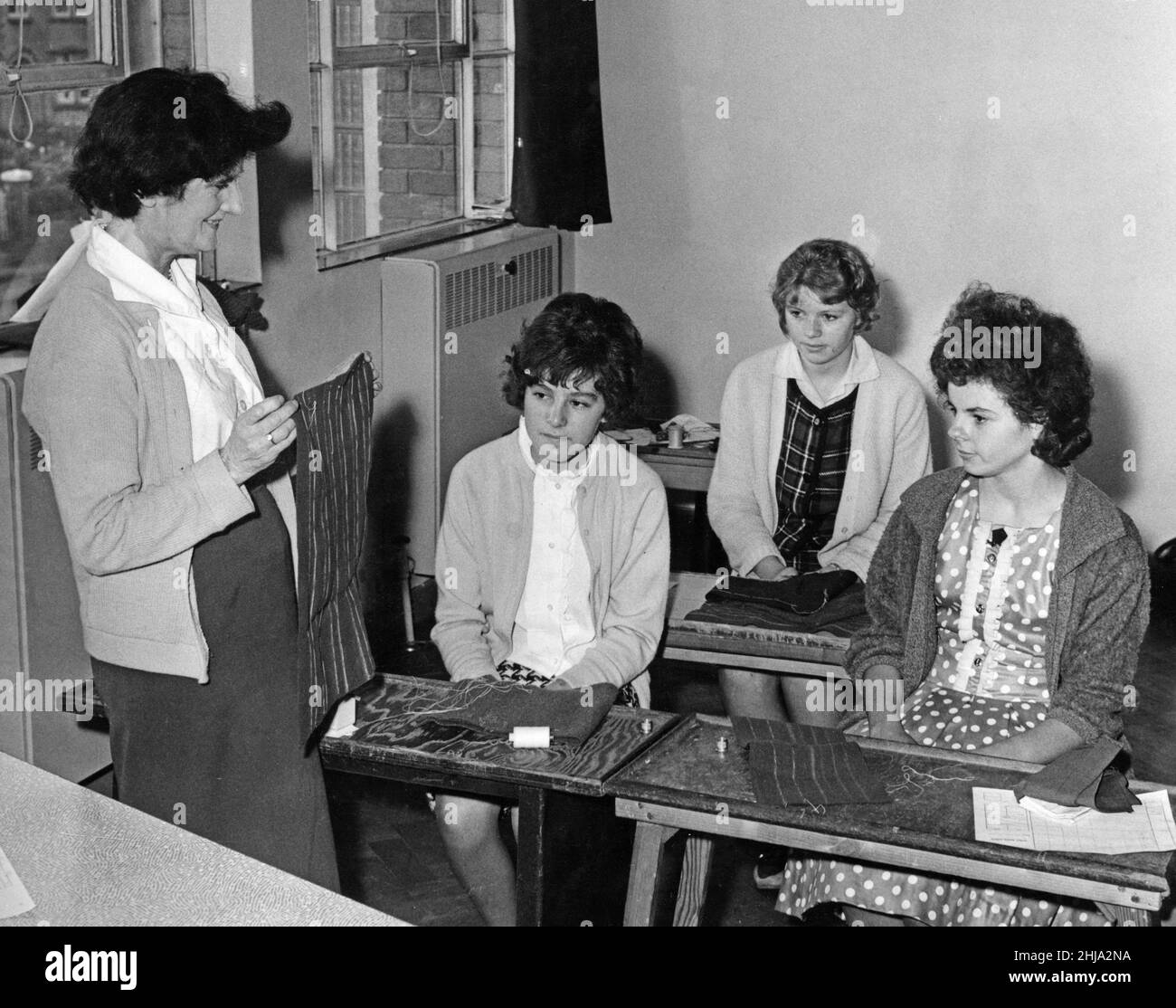 The house of the three girls Black and White Stock Photos & Images - Alamy
