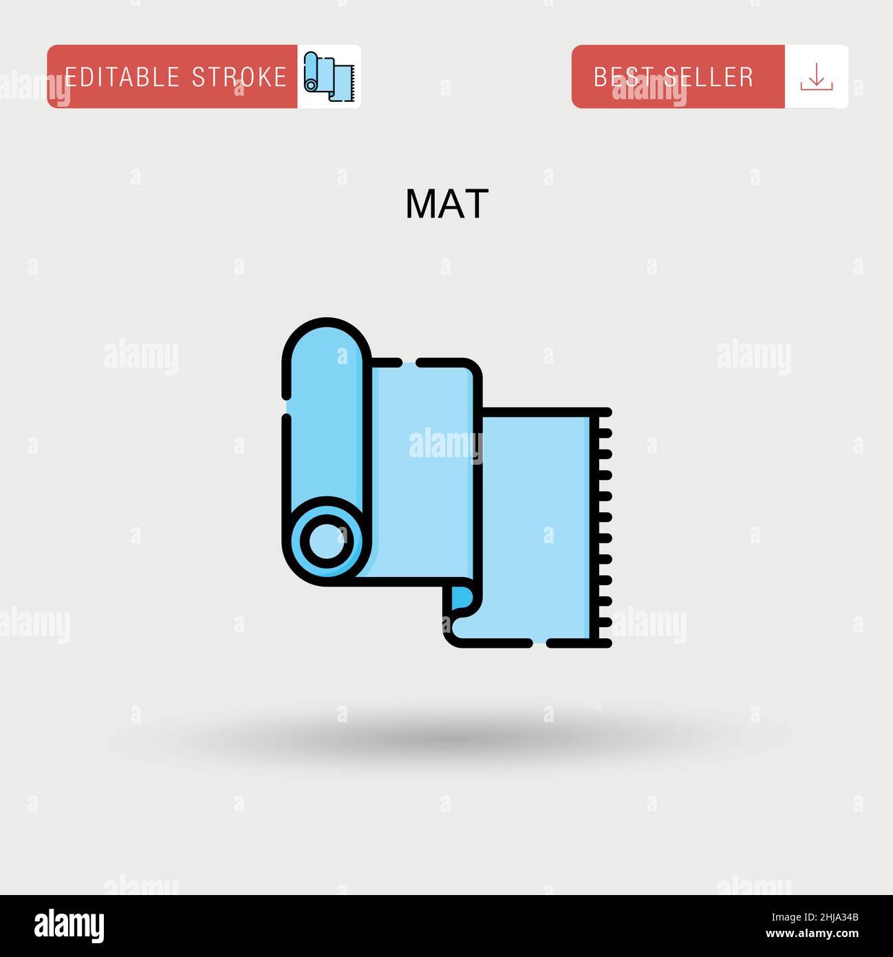 Pilates material Stock Vector Images - Alamy