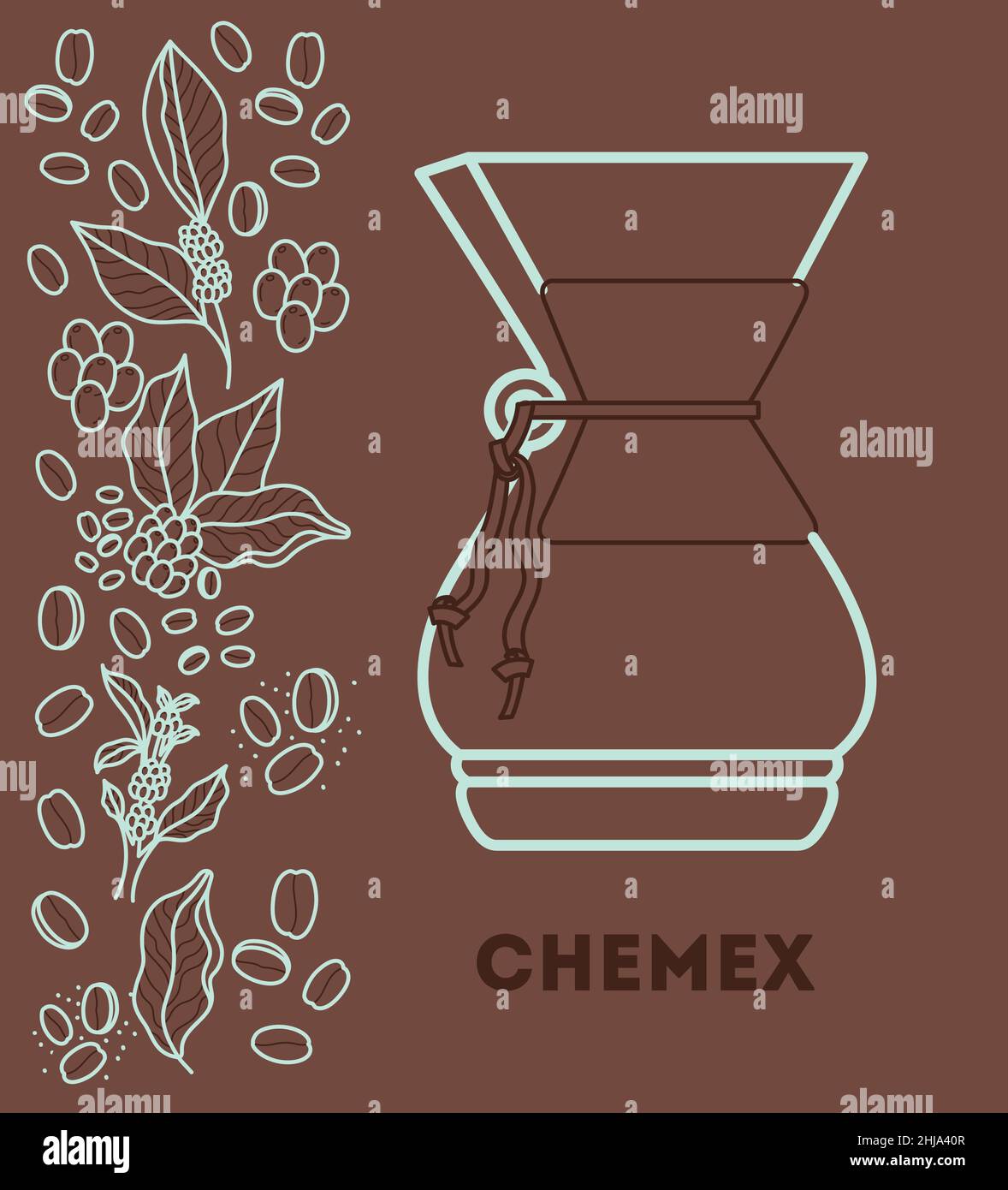 Chemex Stock Vector Images - Alamy