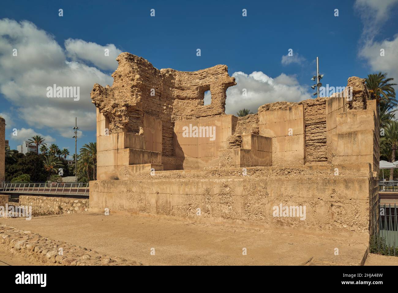 The Torre Cova currently belongs to the complex of the Islamic Wall of ...