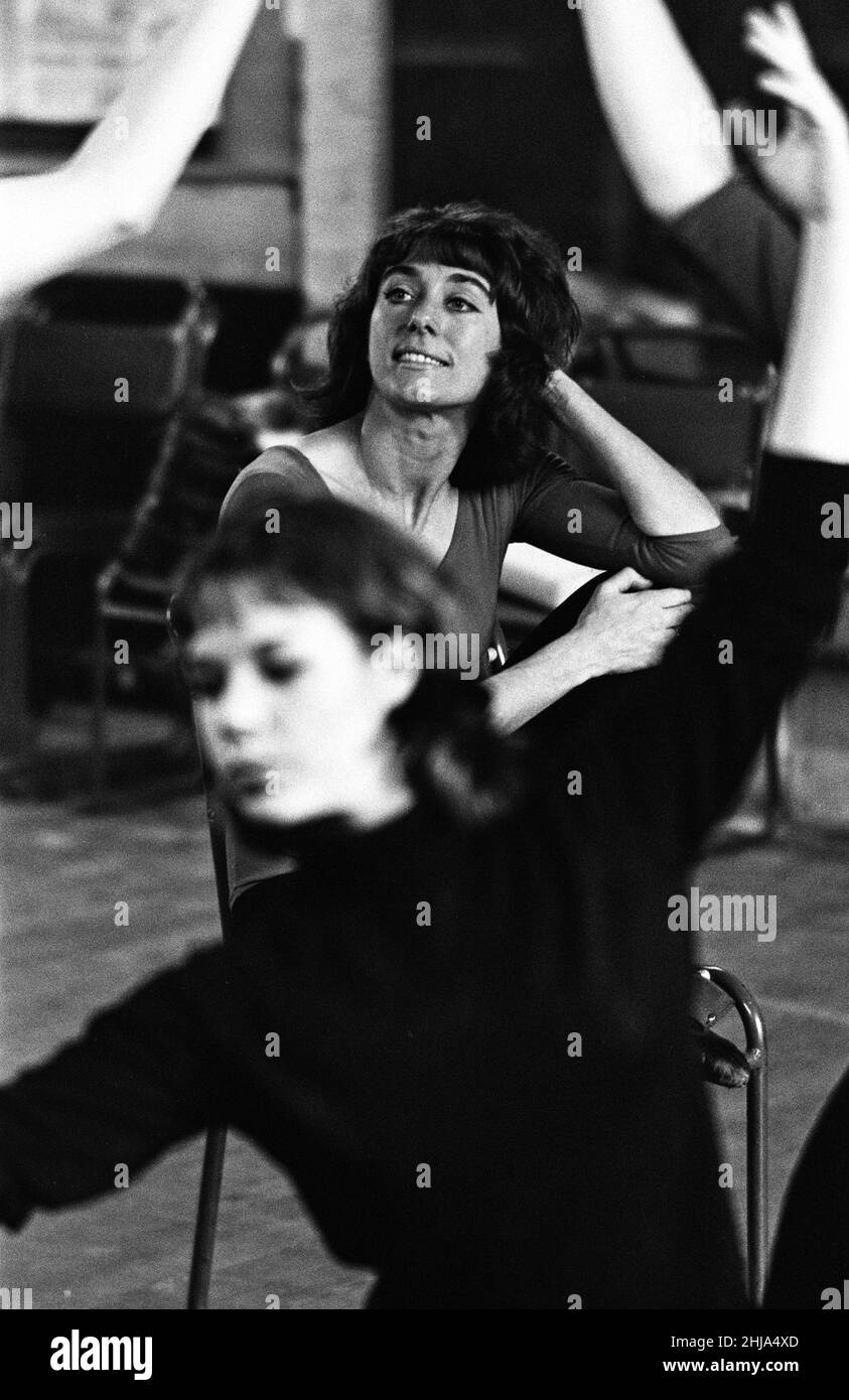 Gillian Lynne, who runs her own dance school. 17th September 1963 Stock ...