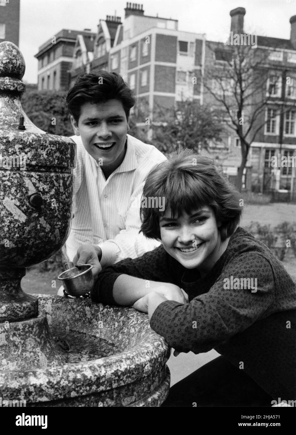 Leading Cliff a dance! Girl leading Cliff Richard in a light-hearted ...