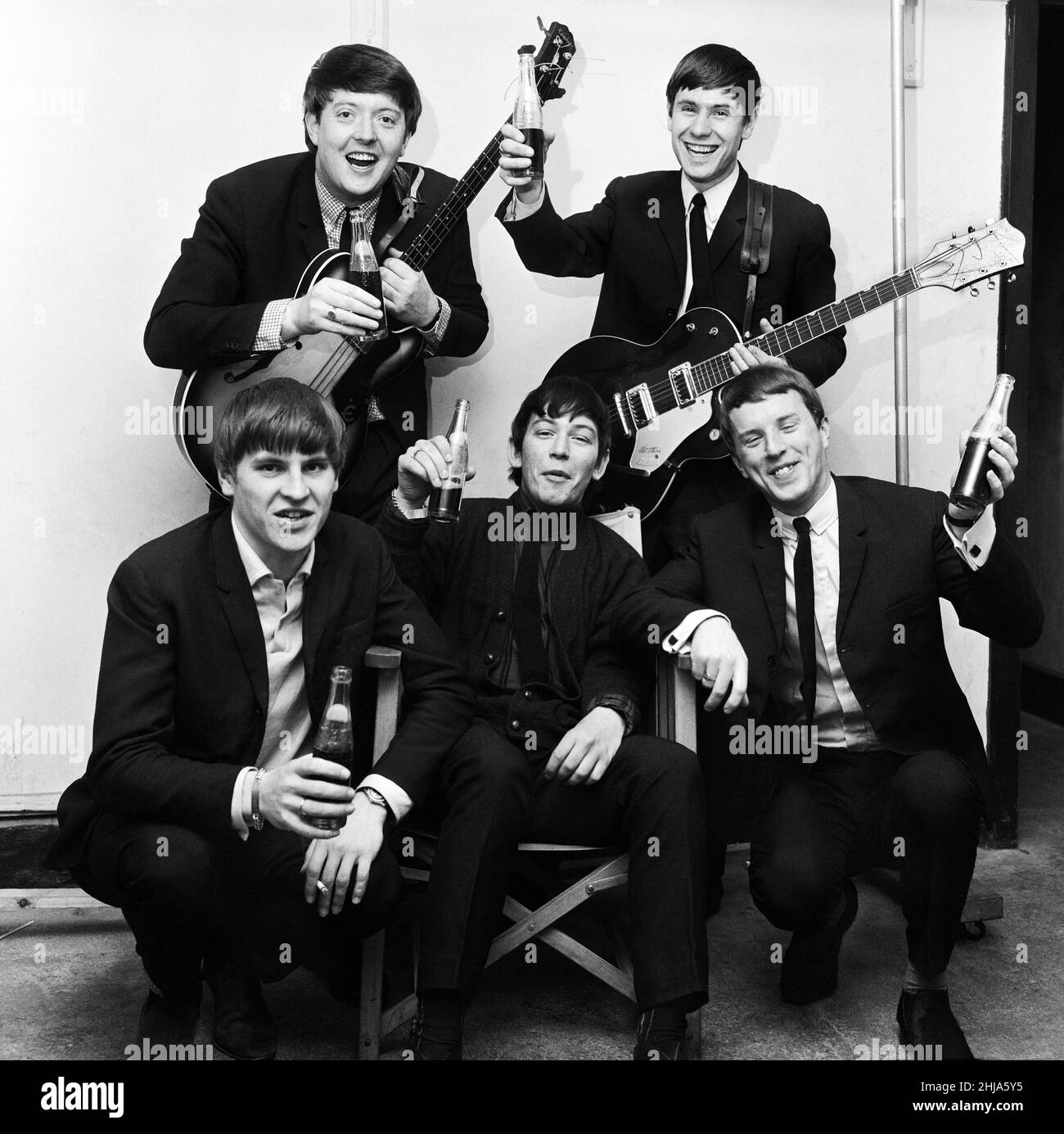 British rock group The Animals pictured in Bath as they celebtate their ...