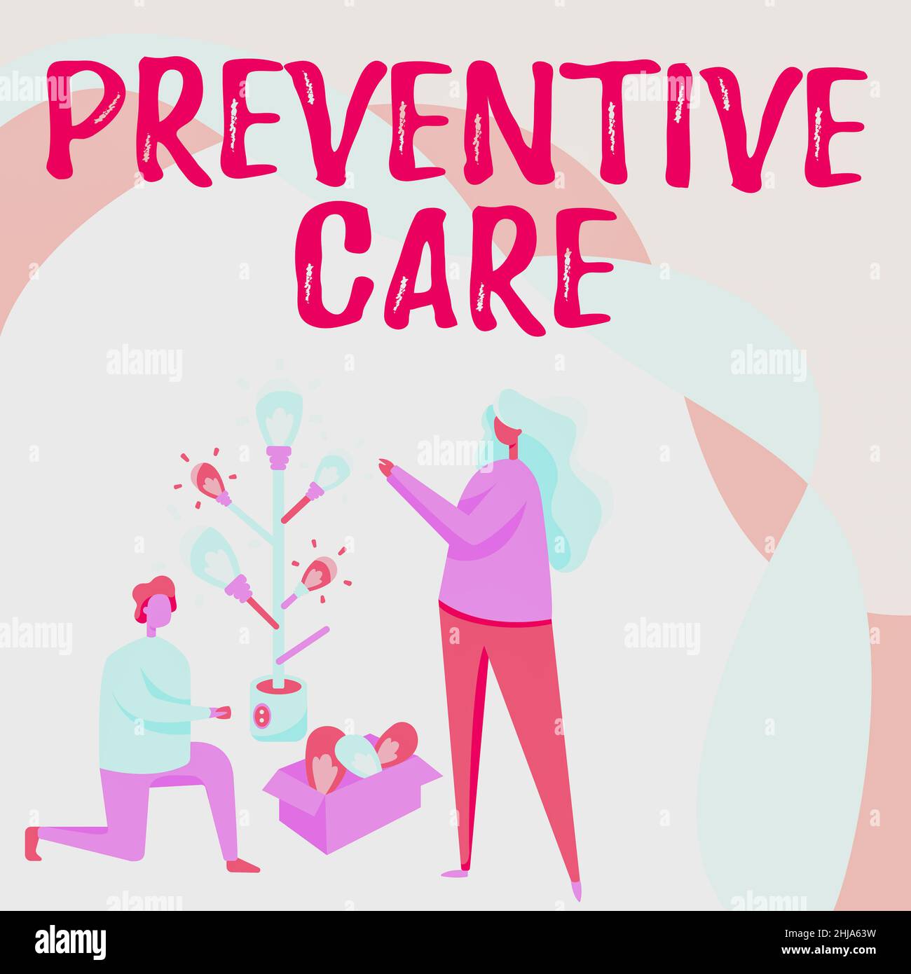 Inspiration showing sign Preventive Care. Business showcase the care ...