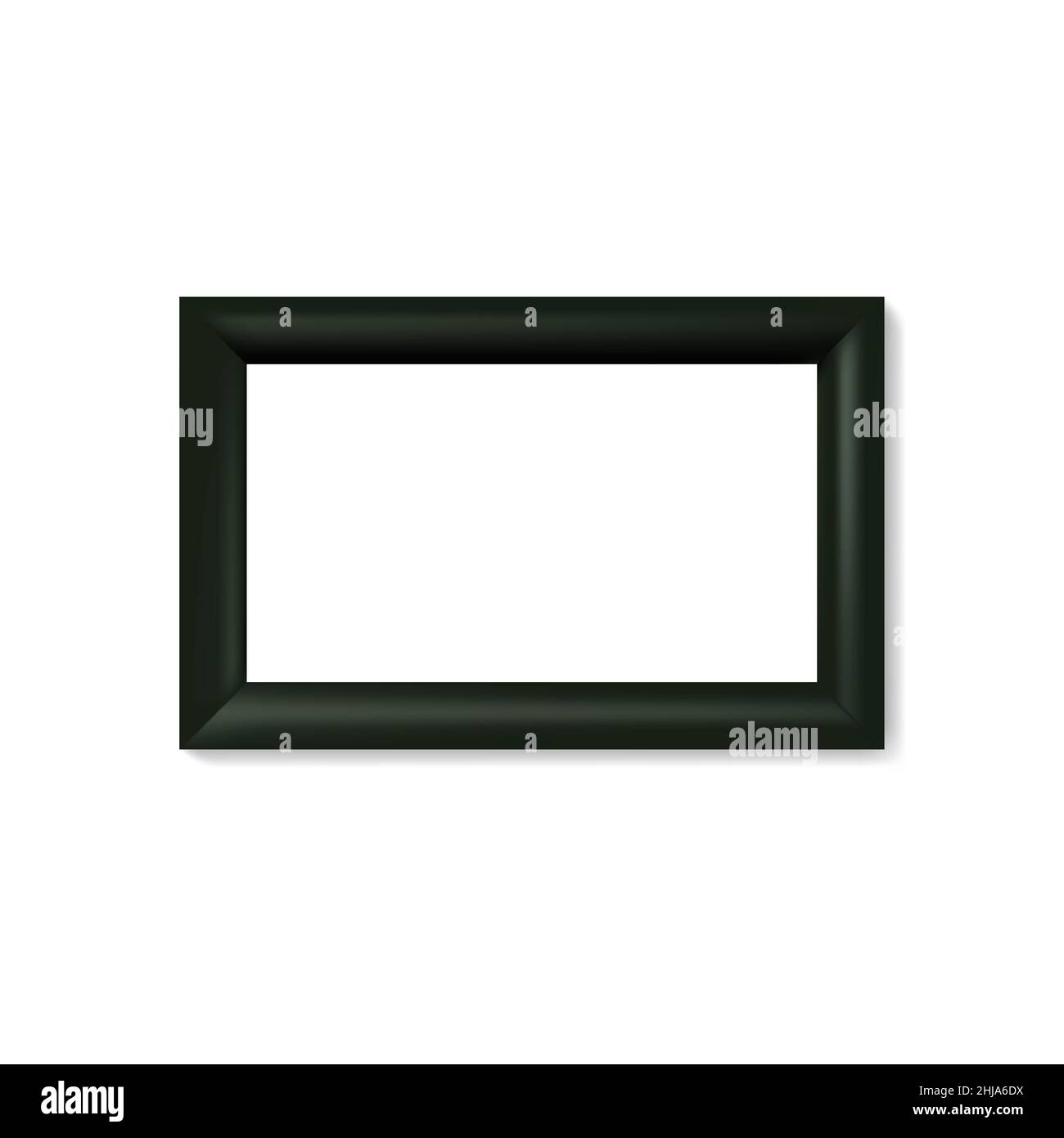 Empty photo frame template Stock Vector Images - Alamy