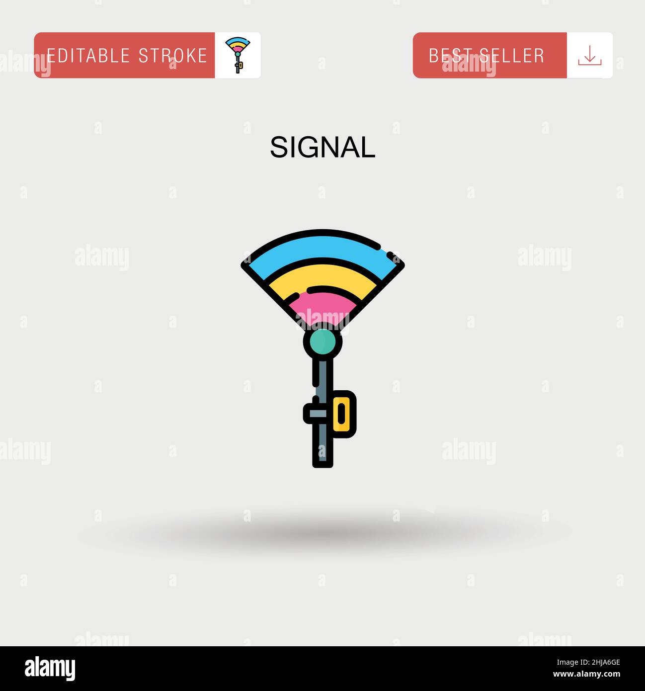 Phone signal symbol Stock Vector Images - Alamy