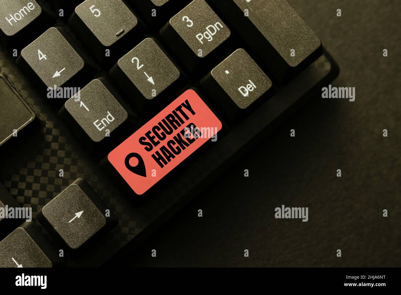 Hand Writing Sign Security Hacker Business Idea Someone Who Explores Methods For Breaching