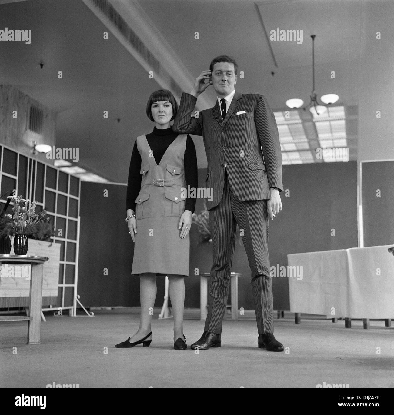 Designer Mary Quant with her husband Mr Alexander Plunket Greene. 29th ...