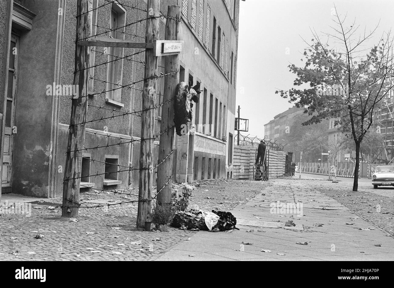 Scenes in Berlin, three years after work began on the construction of ...