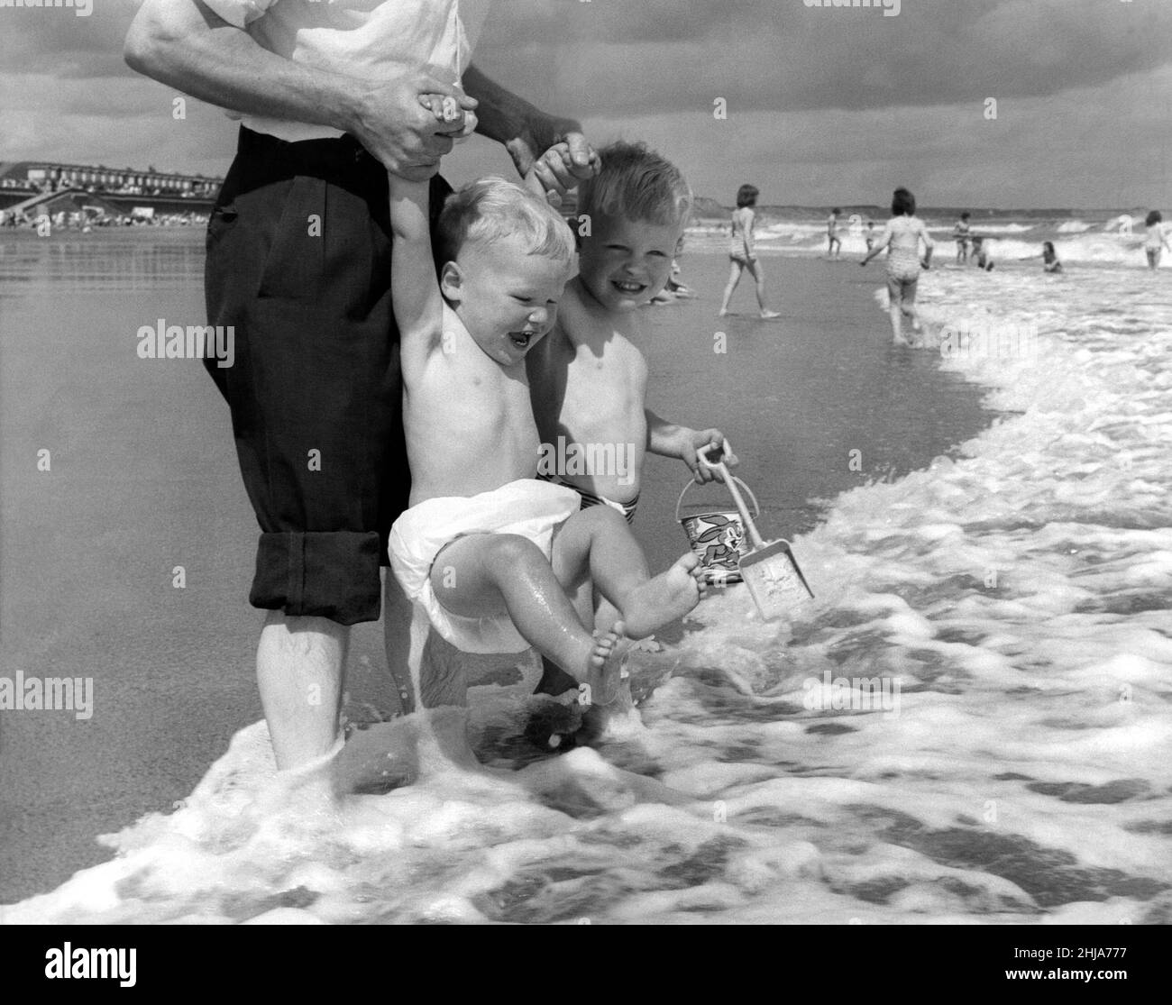 Enjoy sunbathing Black and White Stock Photos & Images - Alamy