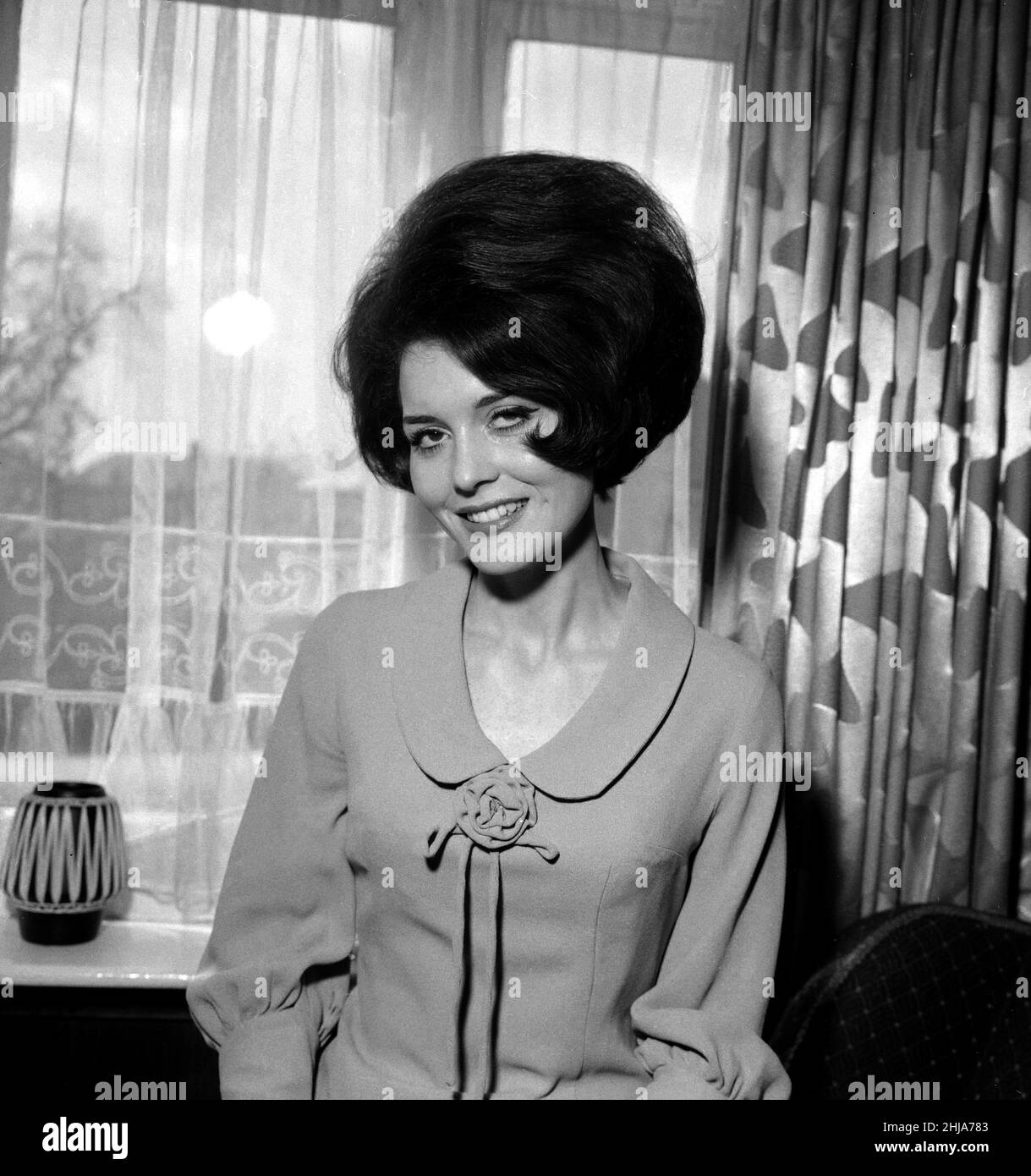 Miss Julie Rogers who appears on ABC's "Thank Your Lucky Stars" singing ...