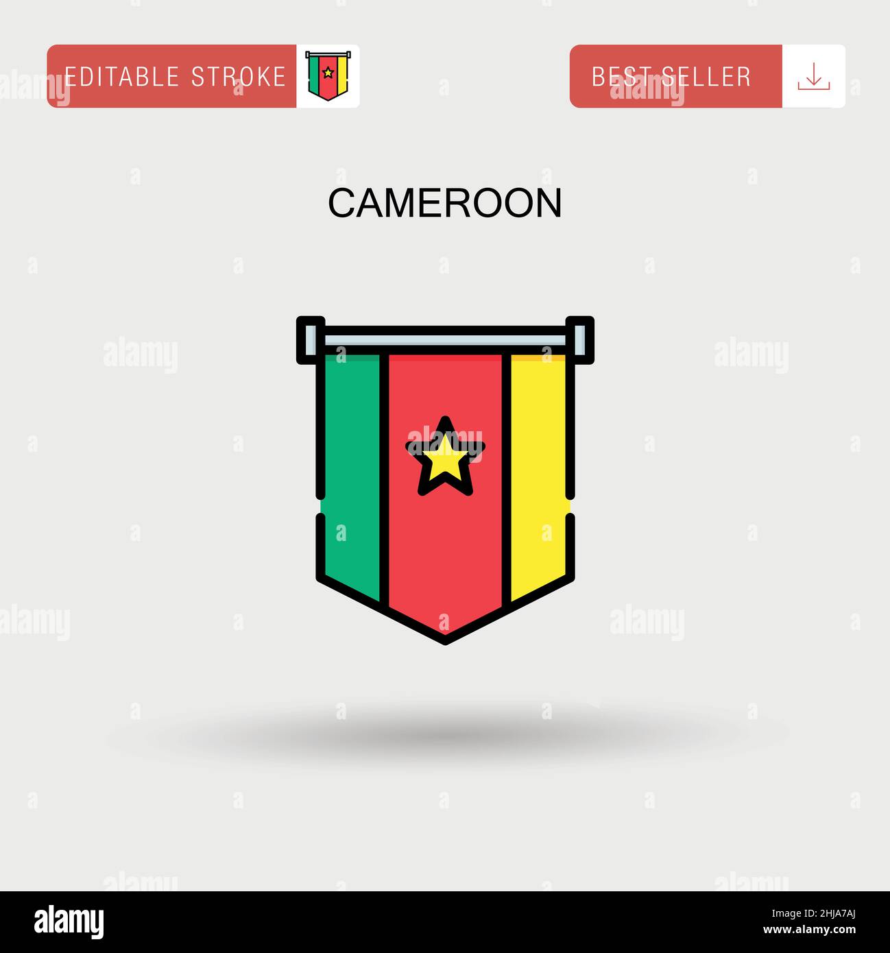 Cameroon independence Stock Vector Images - Alamy