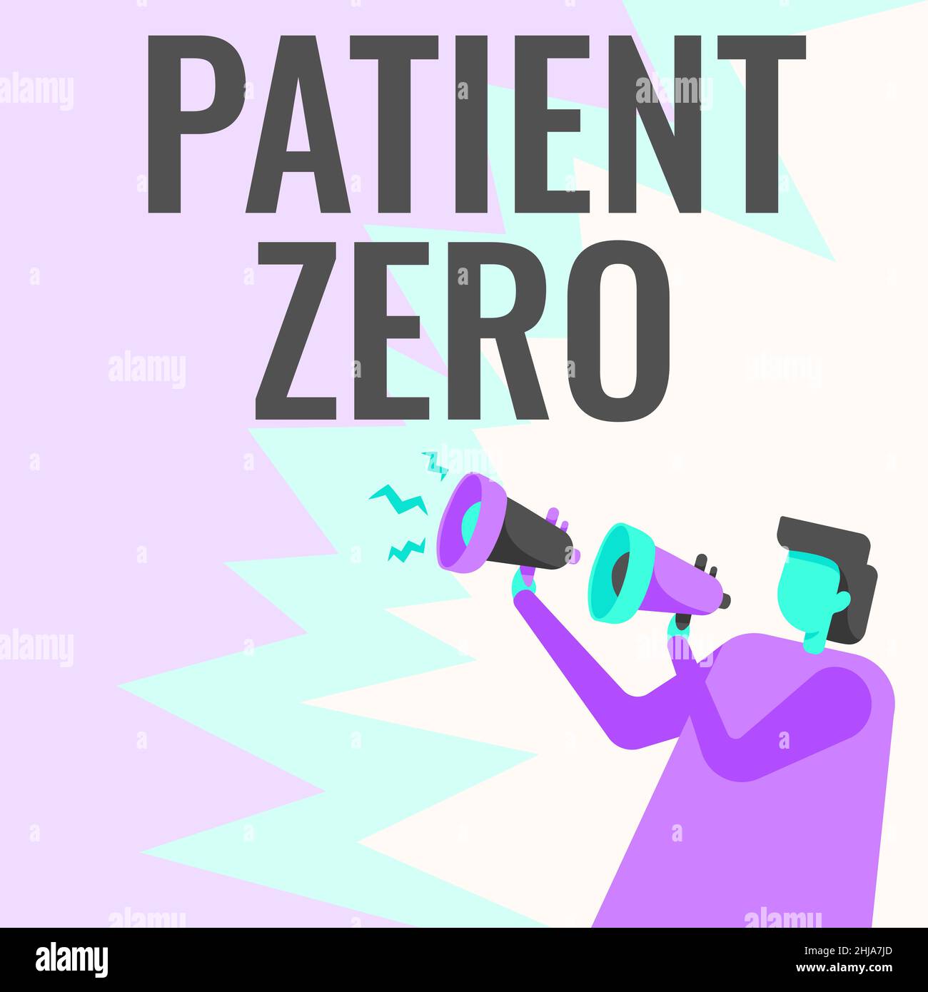 Text showing inspiration Patient Zero. Concept meaning primary disease ...