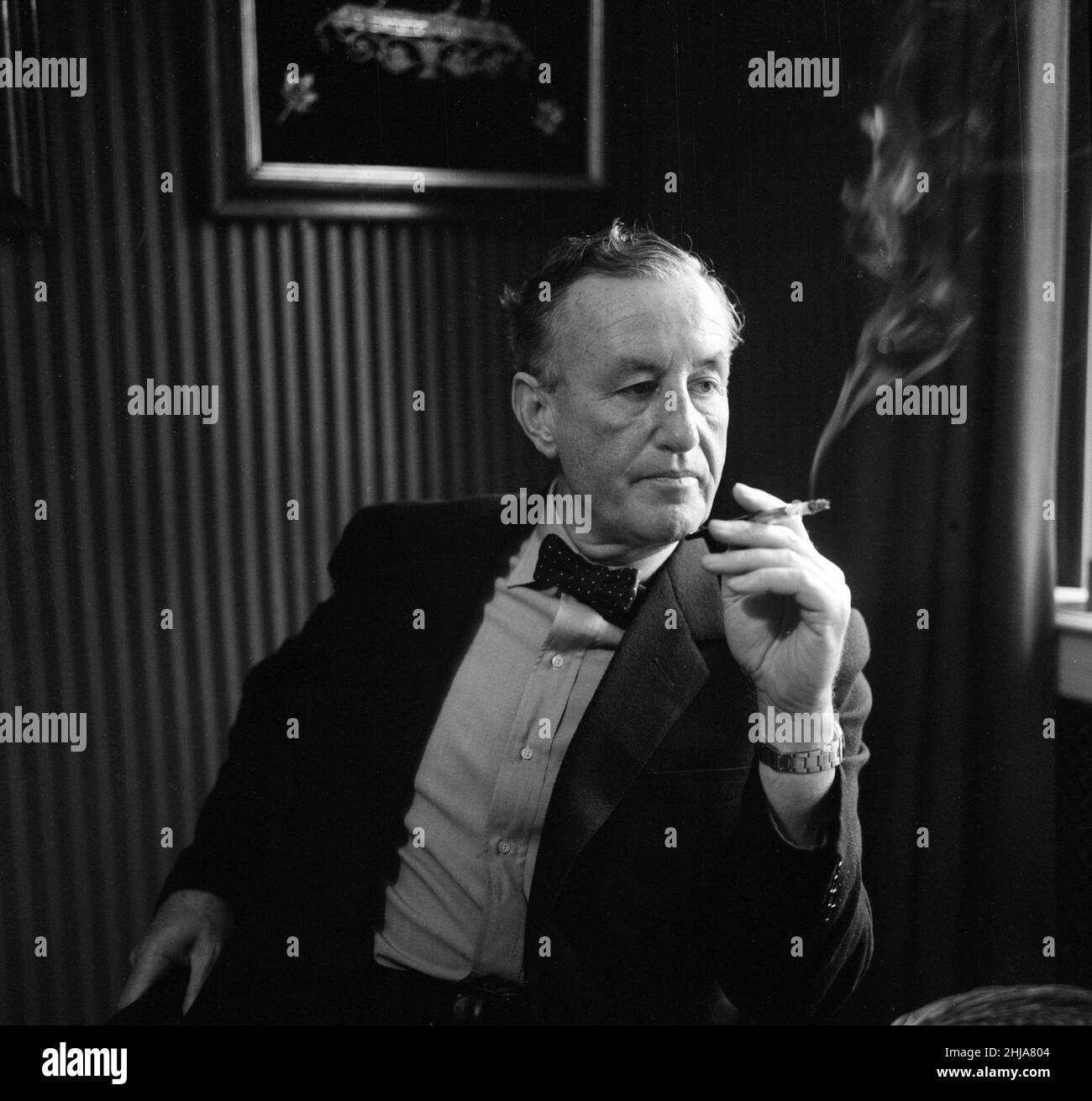 Author Ian Fleming, the creator of James Bond. 8th November 1963. R8821 ...