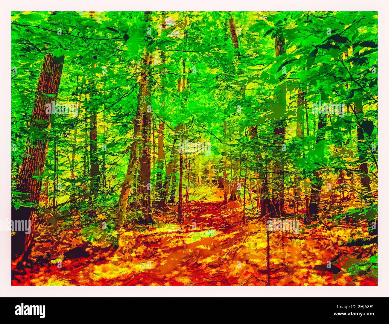Nature Landscape Artwork Stock Photo - Alamy