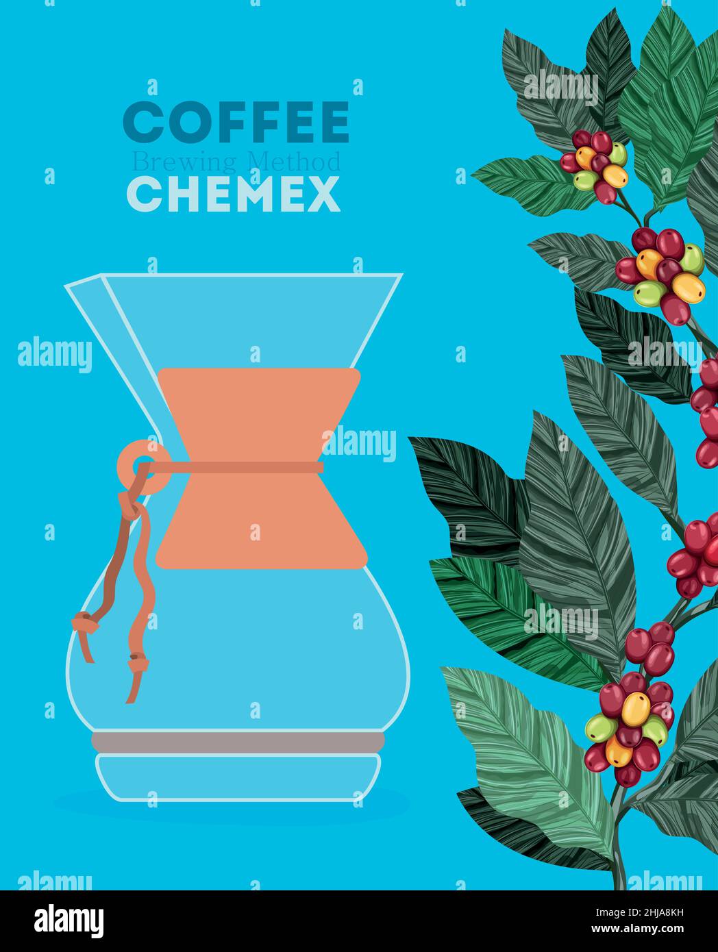 coffee chemex poster Stock Vector Image & Art - Alamy
