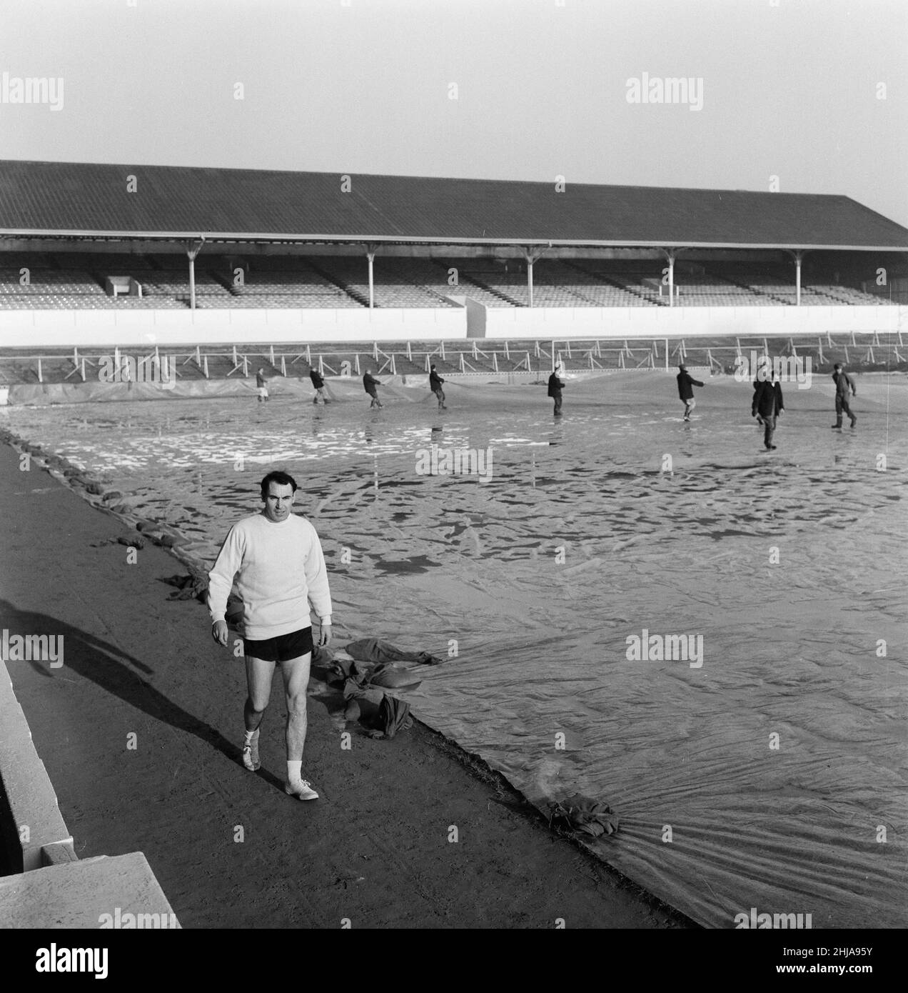 Alan Gilzean, Spurs new signing from Dundee, at a cost of 72,500 pounds ...