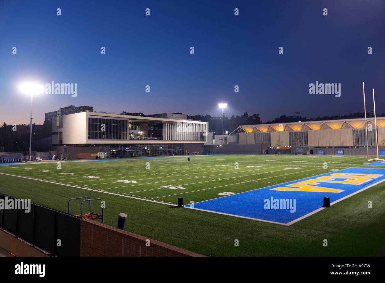 The Wasserman Football Center on the UCLA campus, Tuesday, Jan. 25 ...