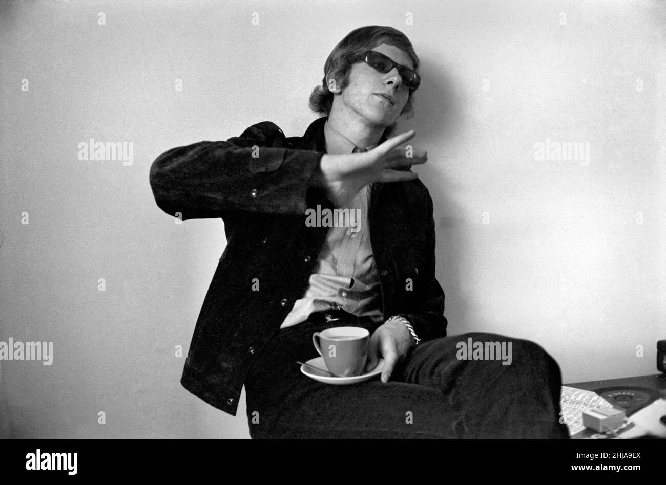 Andrew Oldham, Manager of The Rolling Stones with his wife Sheila ...