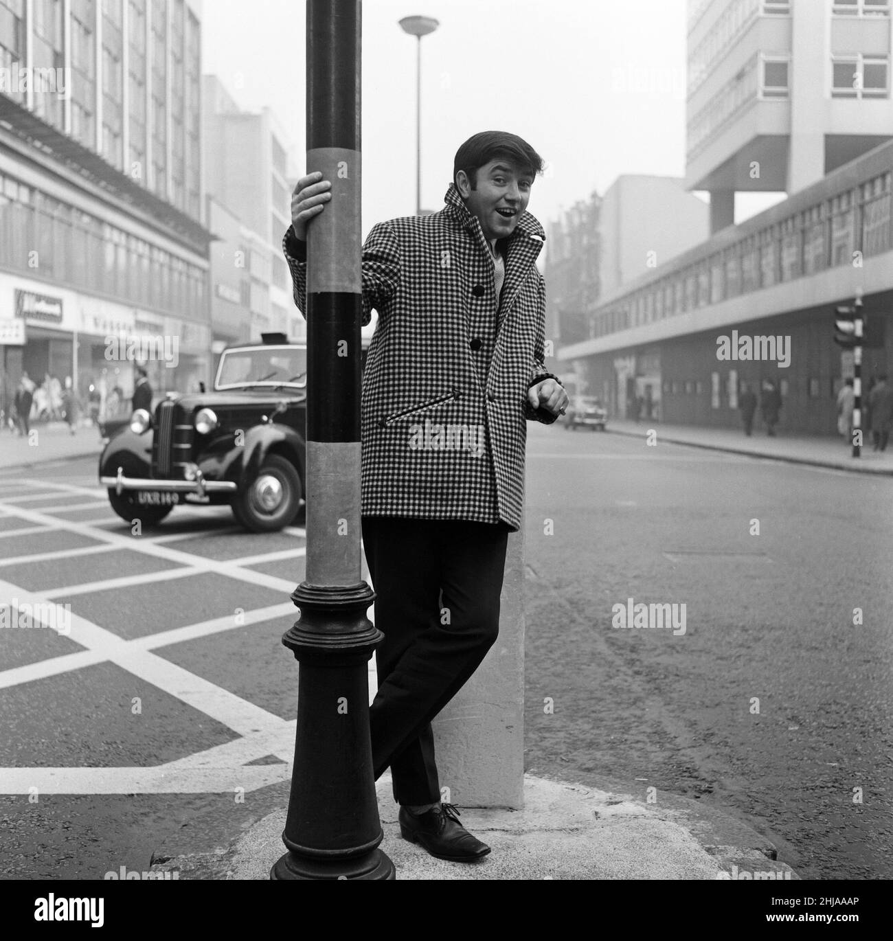 Liverpool comedian, Jimmy Tarbuck, who is in London for a TV series and ...