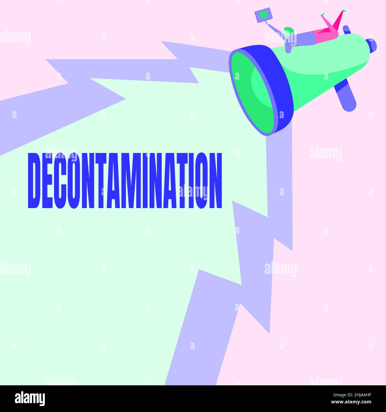 Inspiration showing sign Decontamination. Word for neutralizing every ...