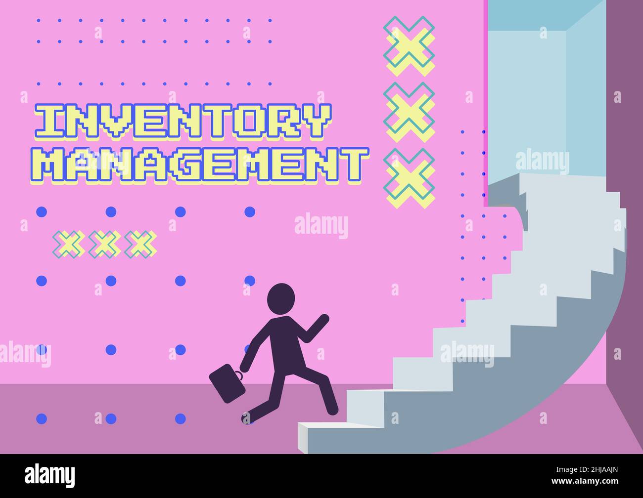 Inspiration showing sign Inventory Management. Business showcase ...