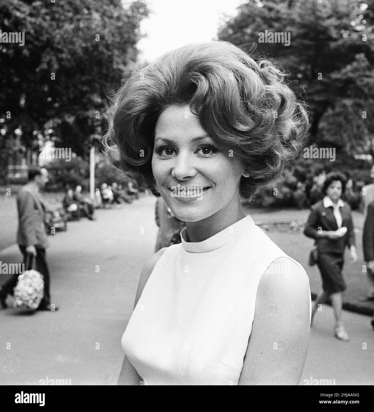 Irina Demick, french actress, in the UK to start work on new film ...