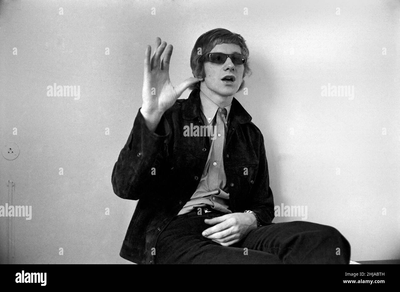 Andrew Oldham, Manager of The Rolling Stones with his wife Sheila ...