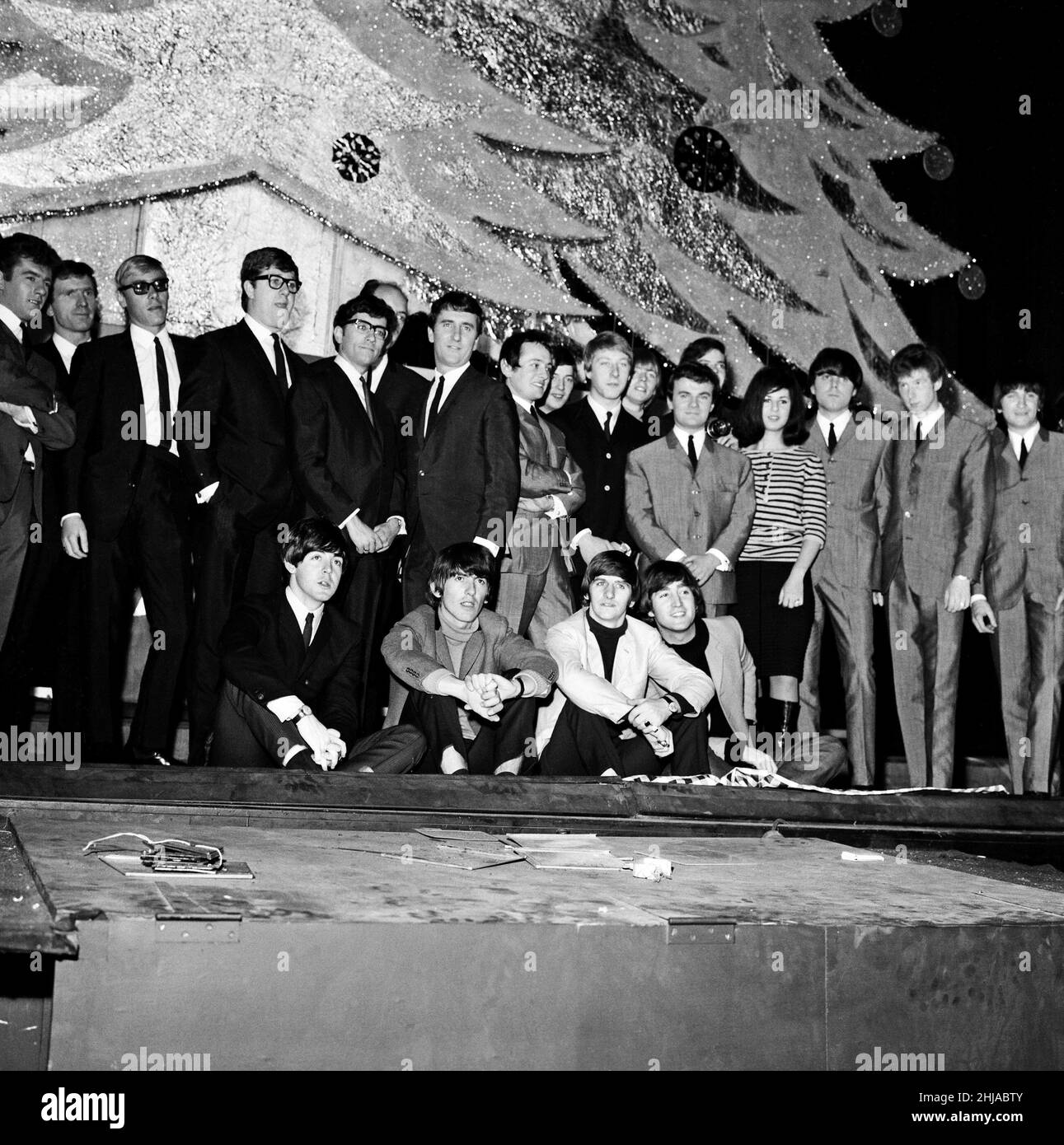Beatles files 1964Beatles gather with Elkie Brooks Yardbirds Freddie ...