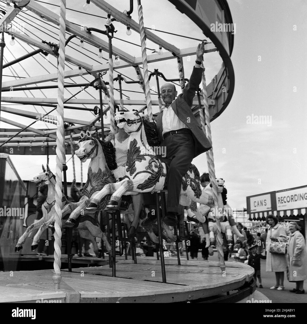 Fairground 3 Black and White Stock Photos & Images - Alamy